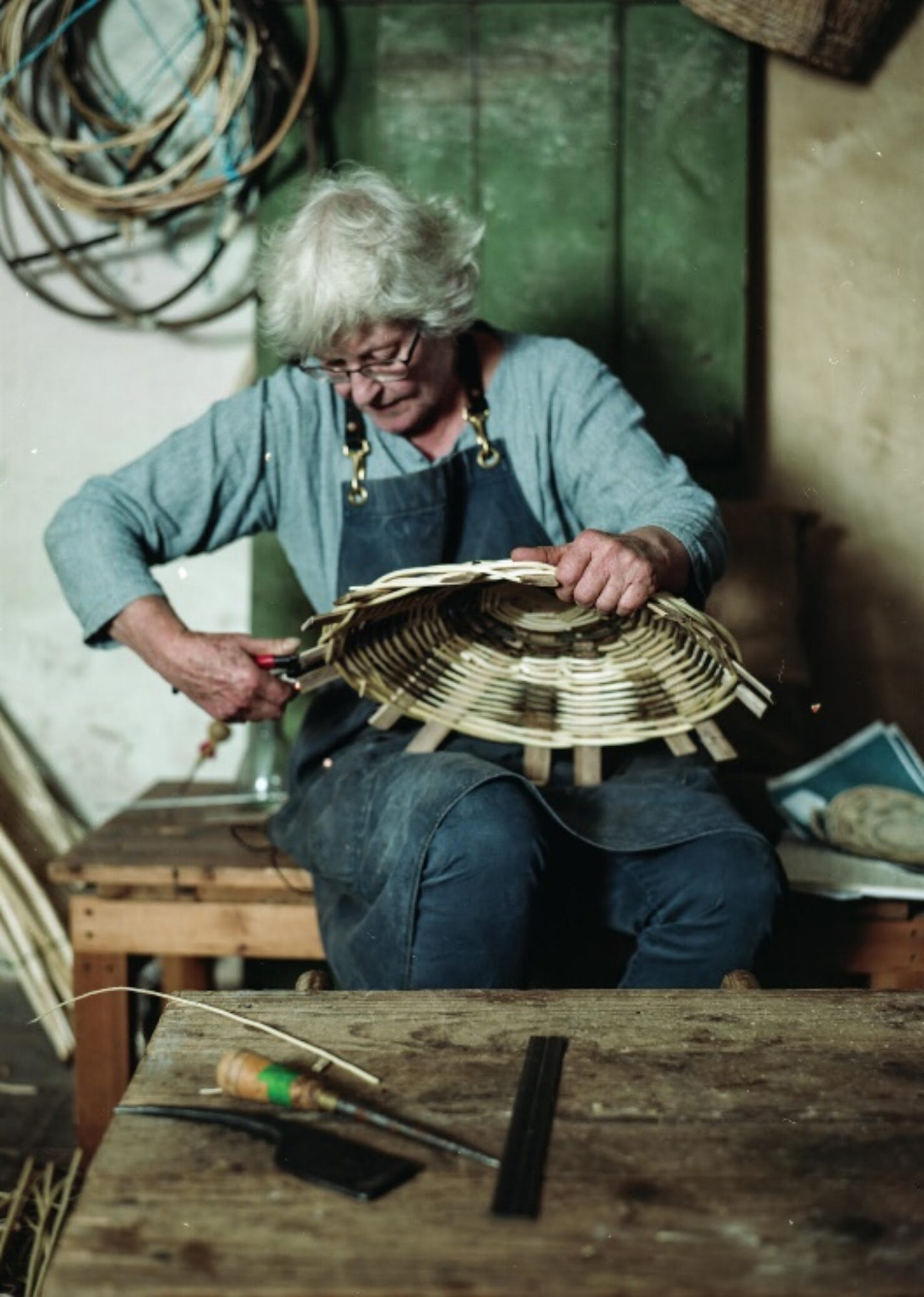 50th anniversary Rediscovering scuttle-work with Hilary Burns MBE & Flo ...